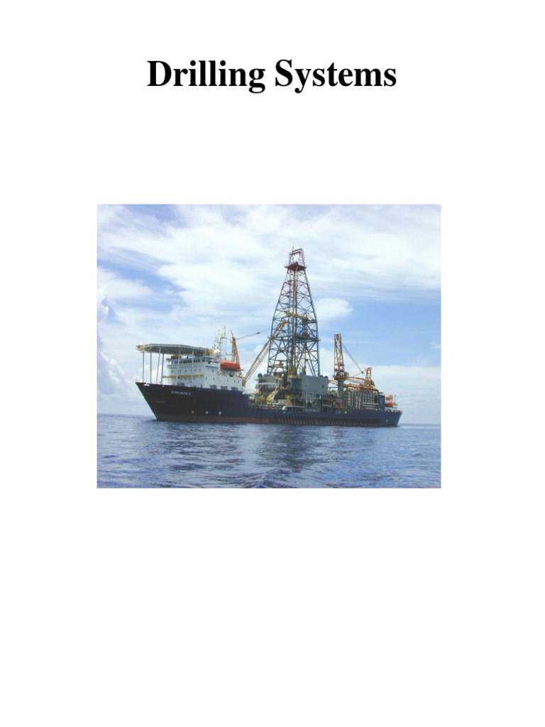 Drilling System | PDF | Drilling Rig | Pump