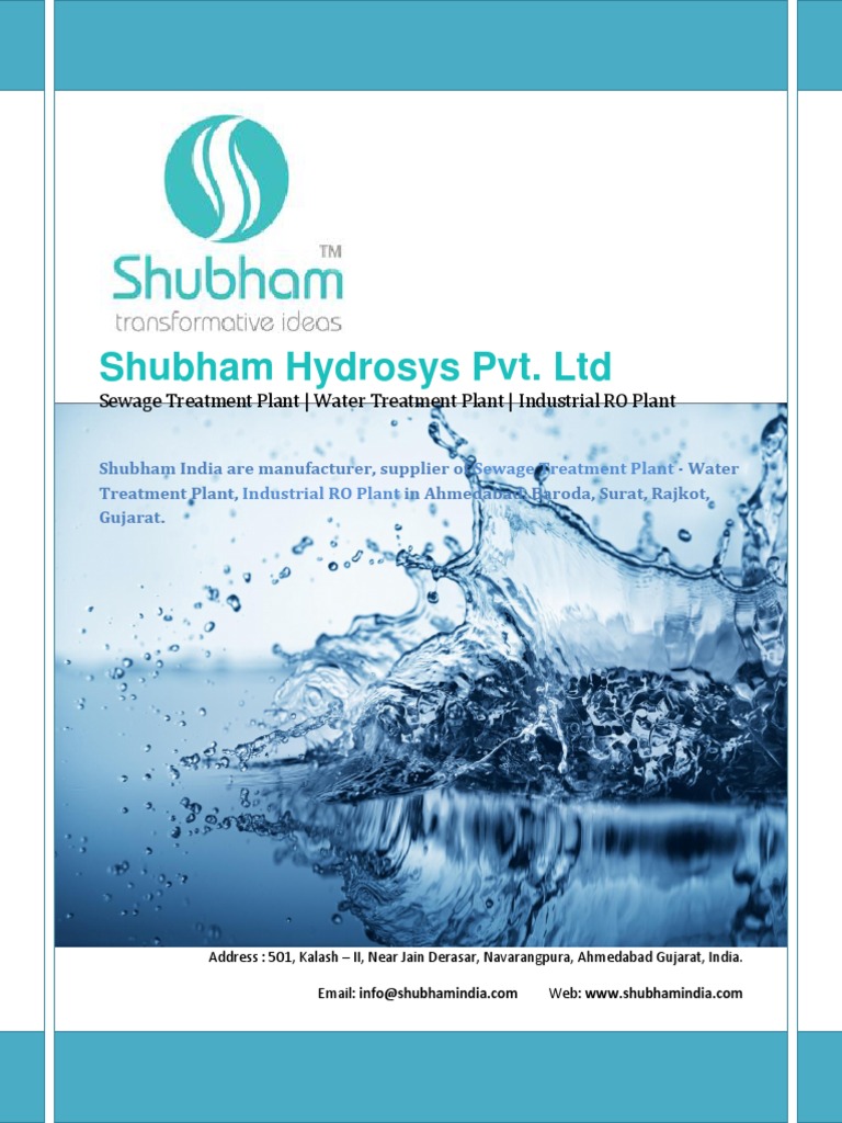 Water & Sewage Treatment Solutions | PDF | Membrane | Sewage Treatment