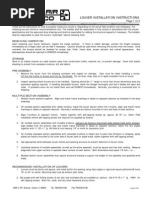 Basic Louver Installation, Operation & Maintenance Instructions | PDF ...