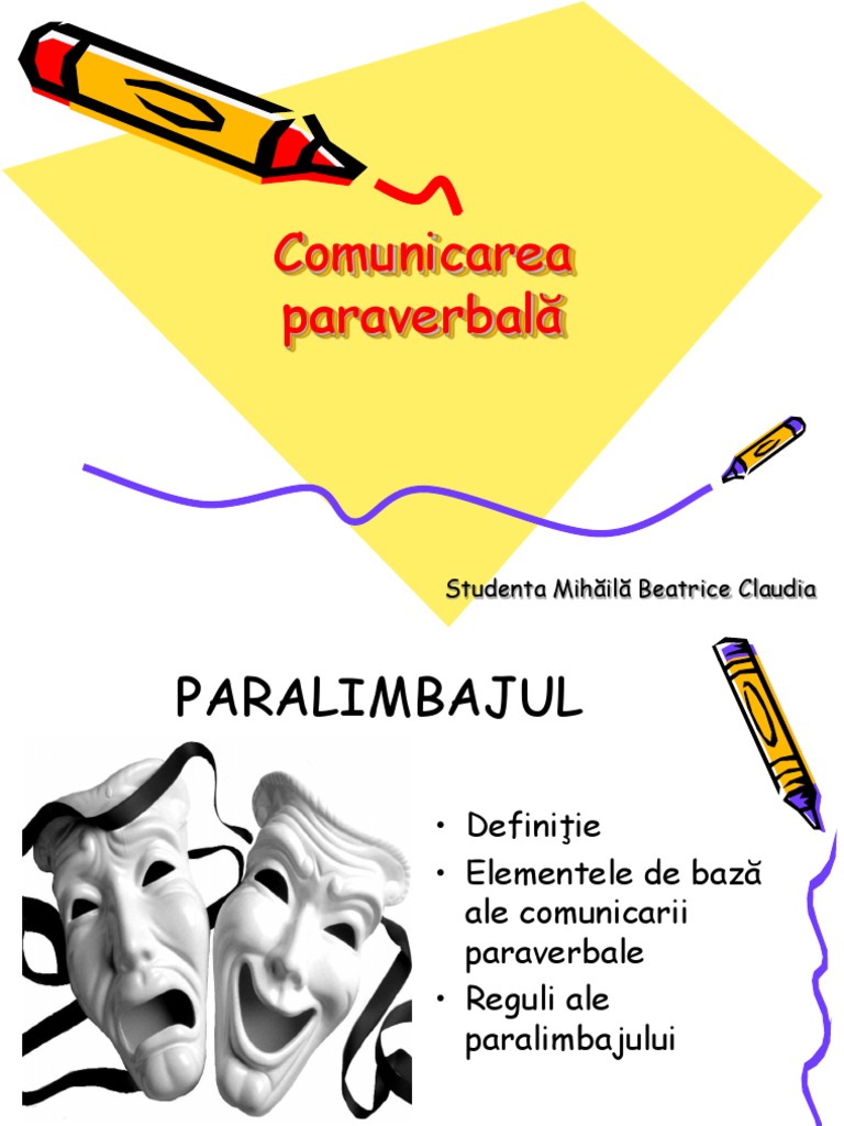 Comunicarea paraverbală