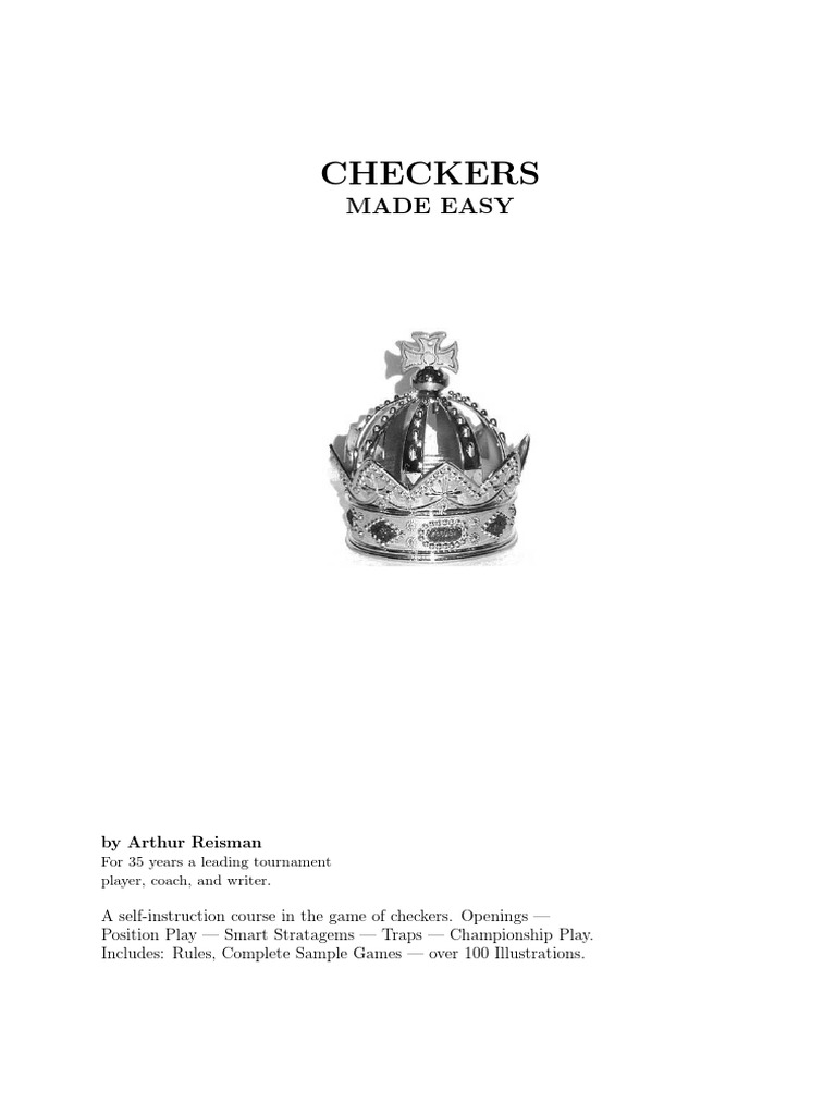 Checkers Made Easy | PDF | Expert | Etiquette