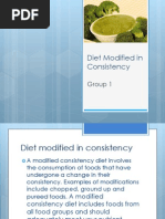 NYS OPWDD Food Consistency Guidelines | PDF | Salad | Breads