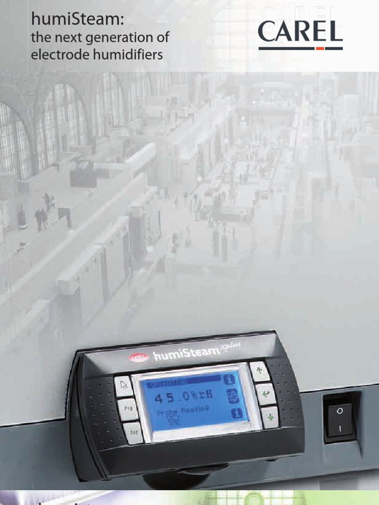 Carel Humisteam X-Plus Steam Humidifiers Brochure | Electric Current ...