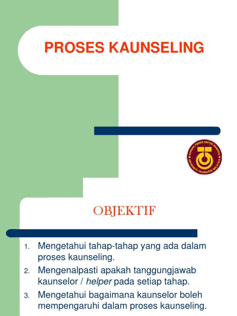 Proses Kaunseling | PDF