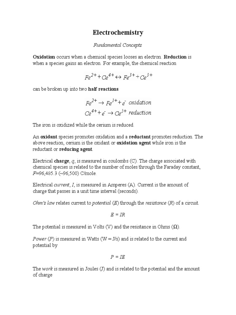Understanding Electrochemistry: Calculating Equilibrium Constants and ...