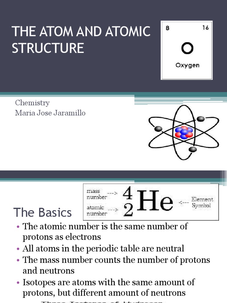 Understanding Atomic Structure Basics | PDF