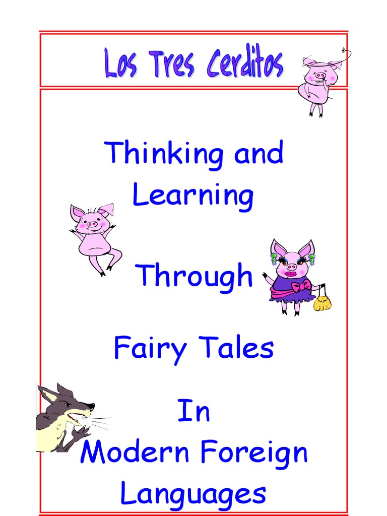 Three Little Pigs Spanish Manual | PDF | Language Mechanics | Linguistics