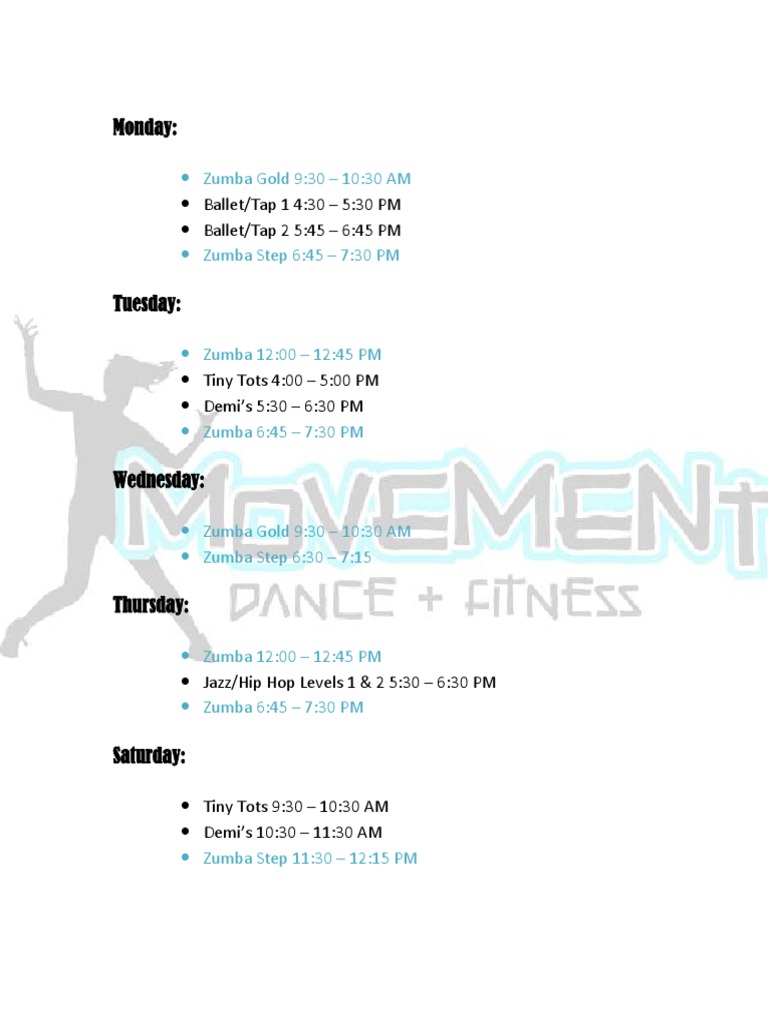 Movement Week | PDF