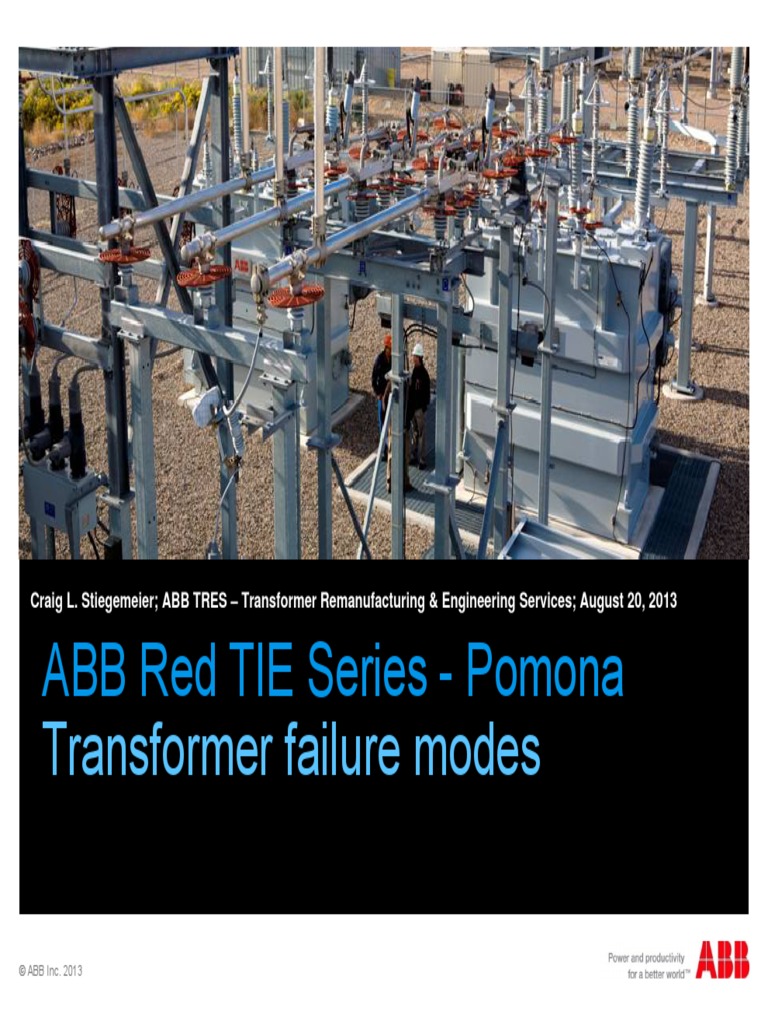 Transformer Failure Modes 20130820 | Transformer | Electric Current ...