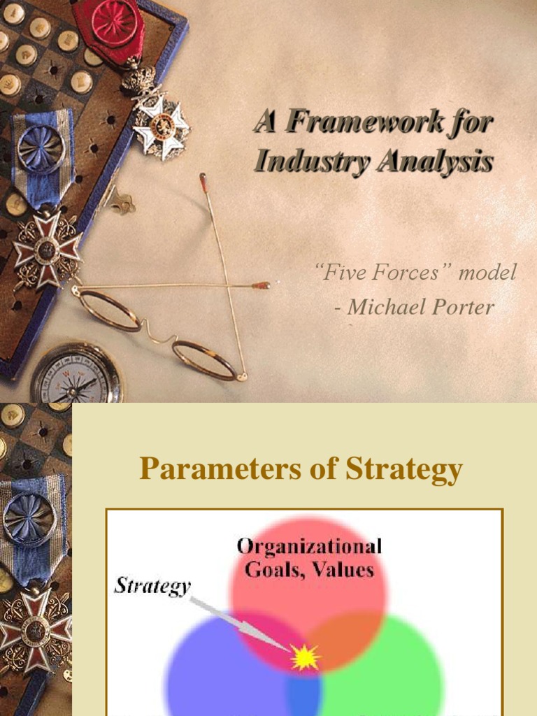 A Framework For Industry Analysis: "Five Forces" Model - Michael Porter ...