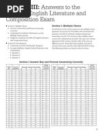 Staar Raw Score Conversion Table English I | PDF | Student Assessment ...