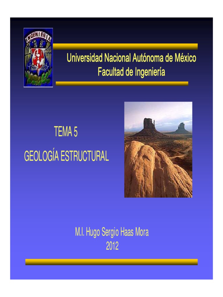 05 - Geologia - Estructural