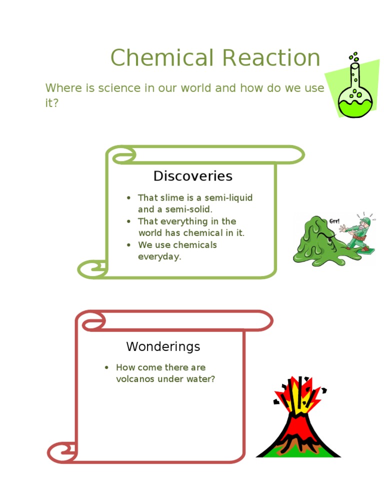 Understanding Chemical Reactions in Daily Life | PDF