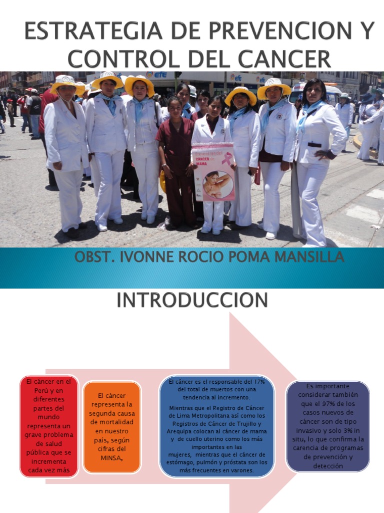 Clase 7 Estrategia de Prevencion y Control Del Cancer | PDF