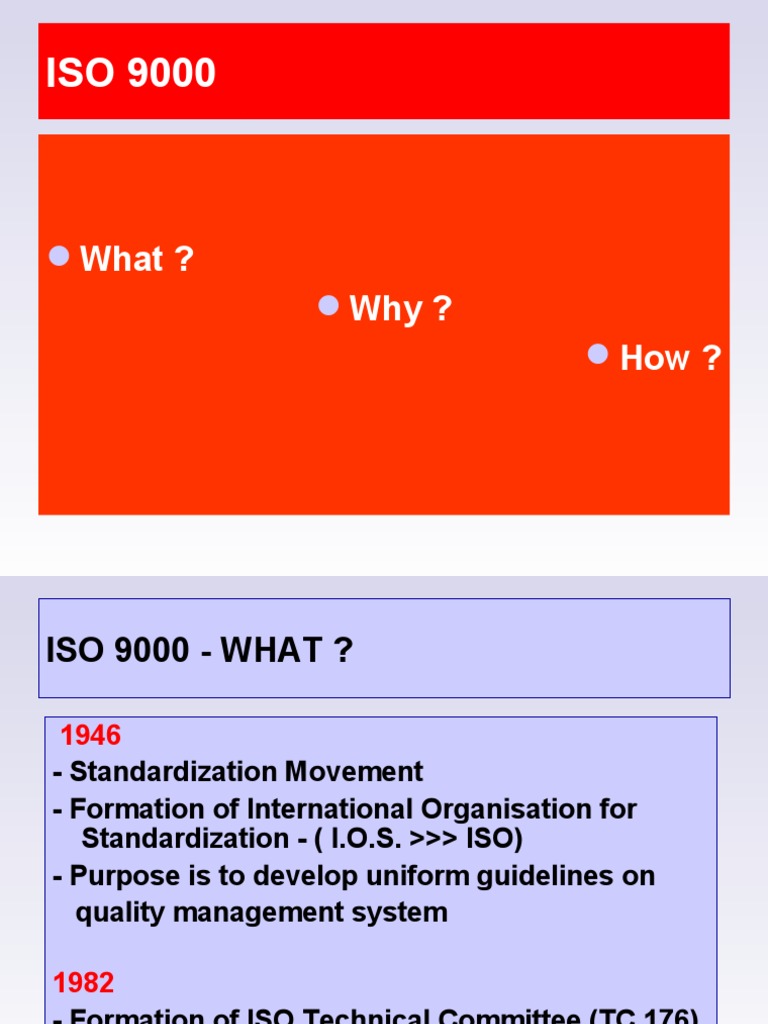 QMS Awareness Training.ppt | Iso 9000 | Holism