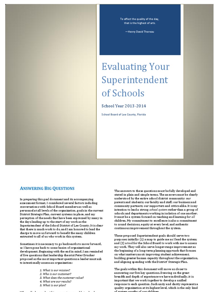Superintendent Goals Final Tally - April 2014 | PDF | Achievement Gap ...