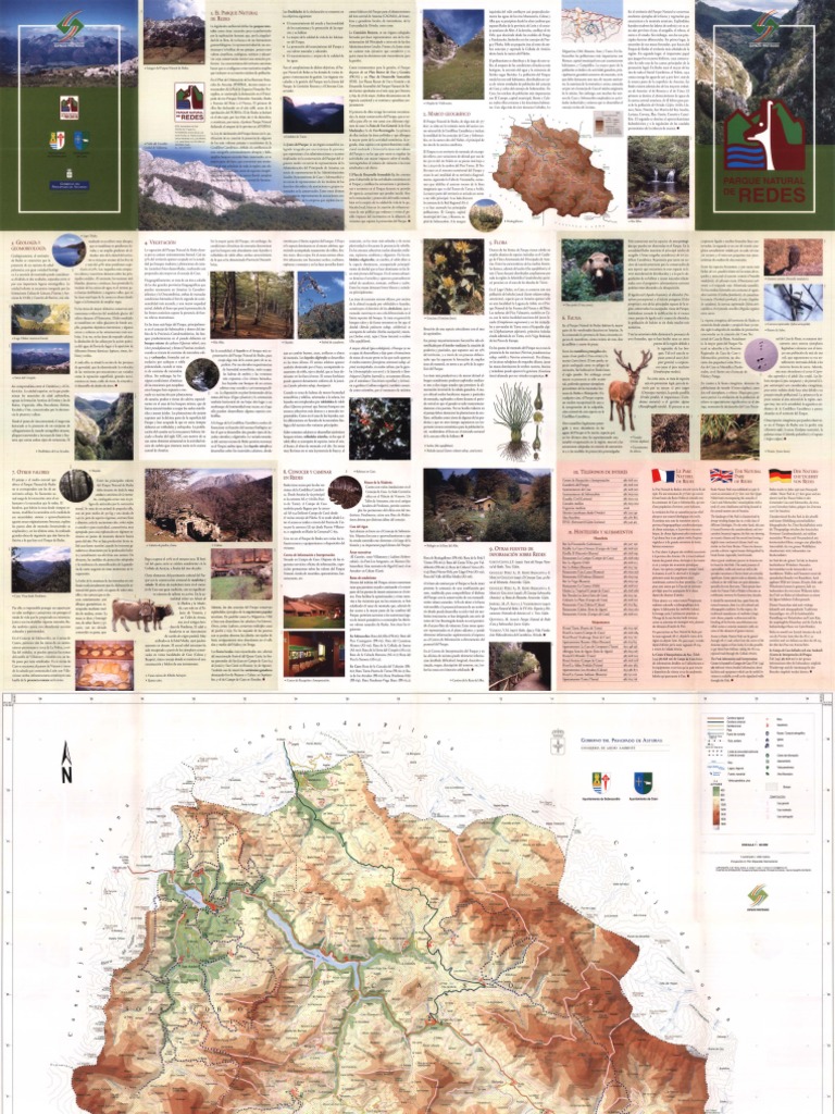 Mapa Parque Natural Redes PDF | PDF | Estudios de idiomas extranjeros