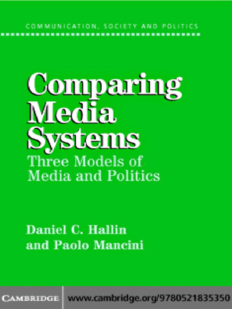 Comparing Media Systems Daniel Hallin | PDF | Hypothesis | Causality