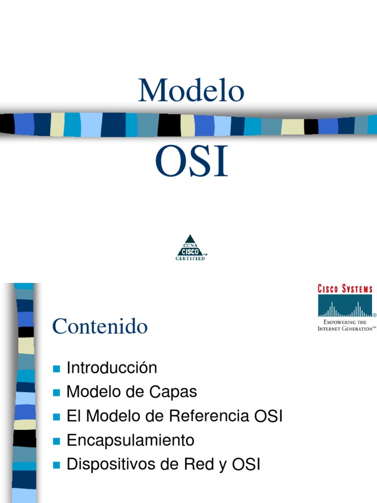 OSI Cisco | PDF | Modelo osi | Estándares informáticos