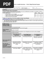 Lesson Plan-Something From Nothing | PDF | Learning | Pedagogy