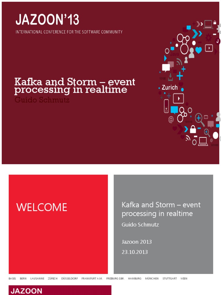 Kafka and Strom Event Processing in Realtime | Download Free PDF ...