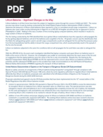 DGR 65 - EN Significant Changes | PDF | Dangerous Goods | Packaging And ...