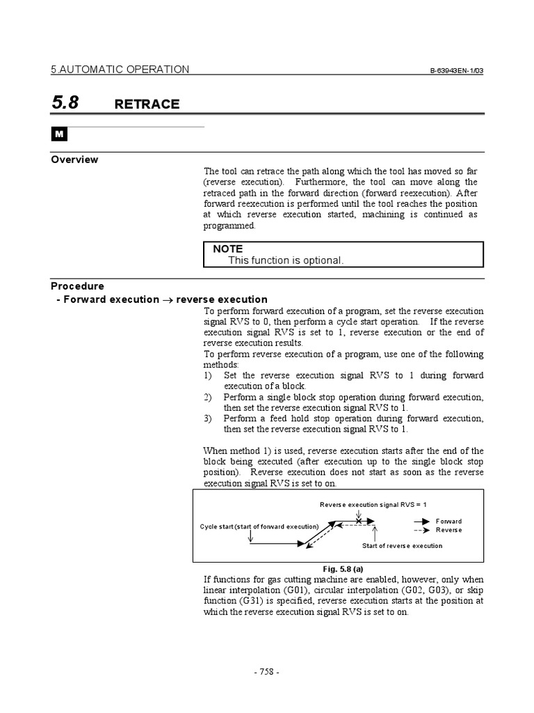 Fanuc Retrace | PDF | Parameter (Computer Programming) | Input/Output