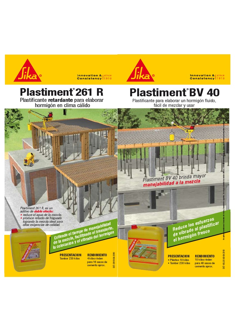 Plastiment 261 R | PDF