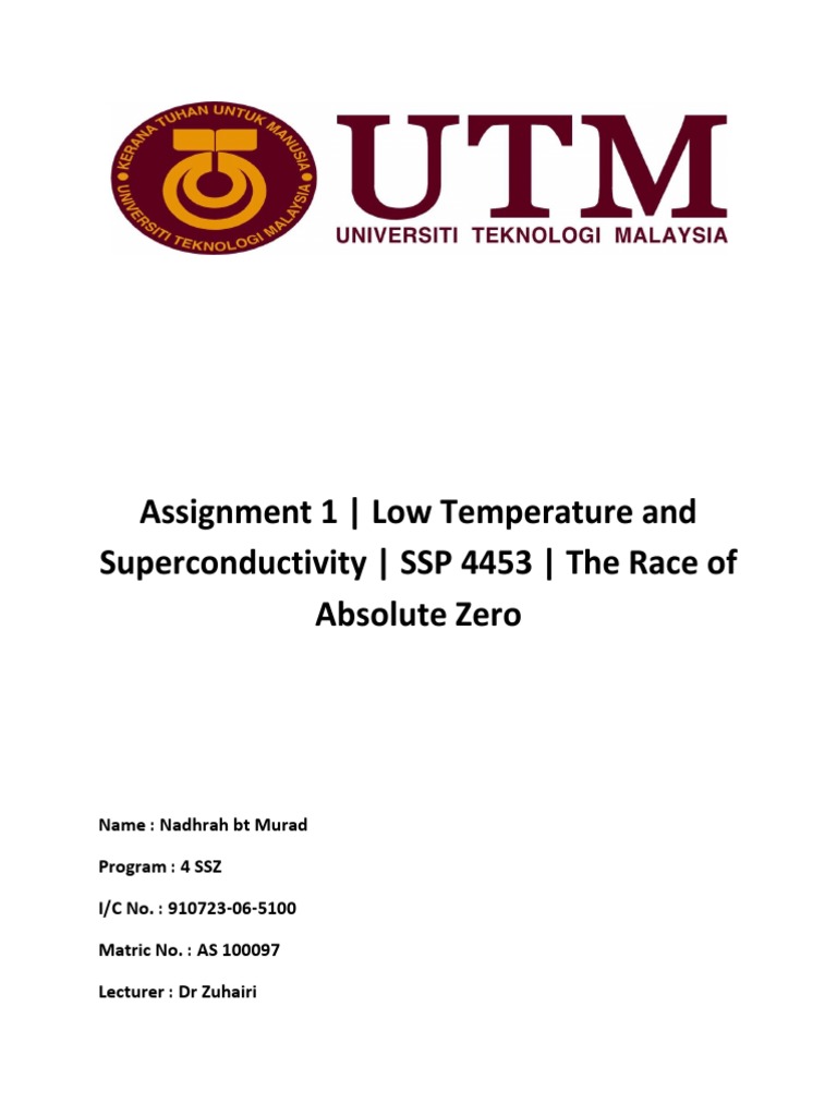Low Temperature Physics and Helium | PDF | Helium | Cryogenics