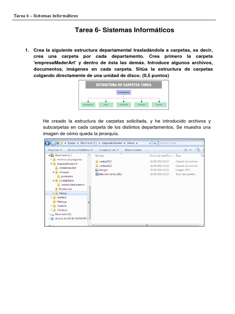 DAM Tarea SI06 | PDF | Archivo de computadora | Directorio (Computación)