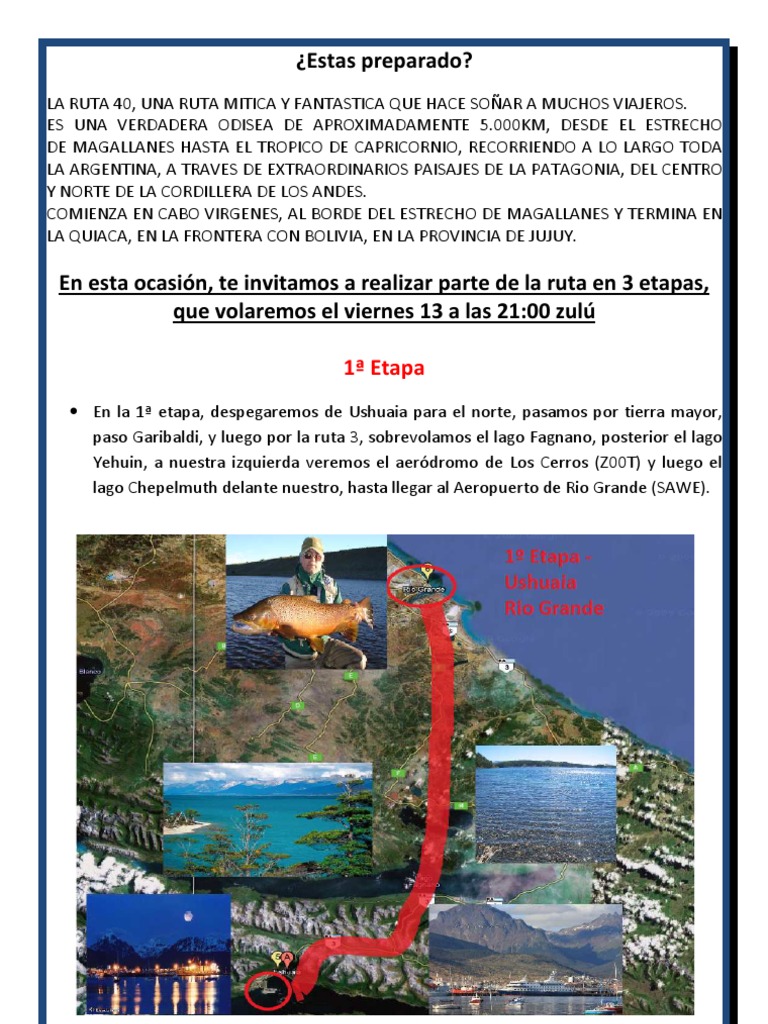 Recorrido por la Mítica Ruta 40 | PDF