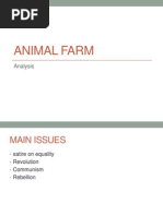 Animal Farm CH 1 Characters Details | PDF
