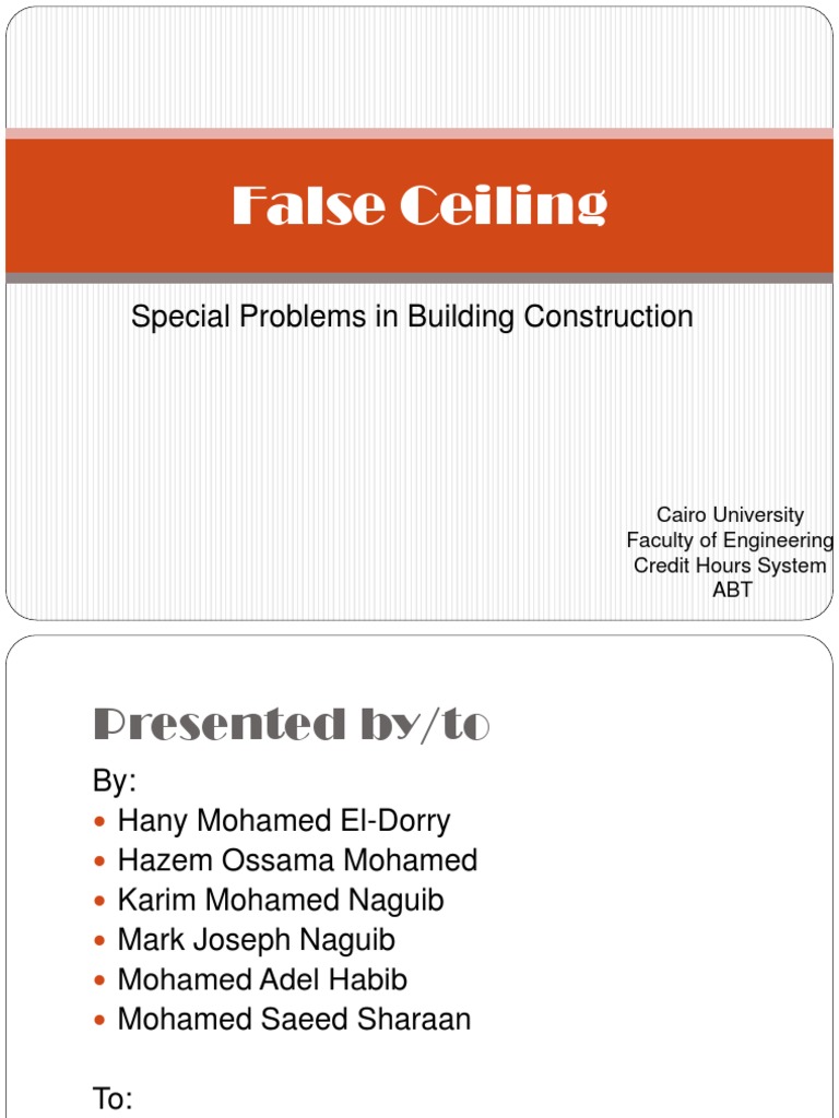 False Ceiling | PDF | Ceiling | Tile