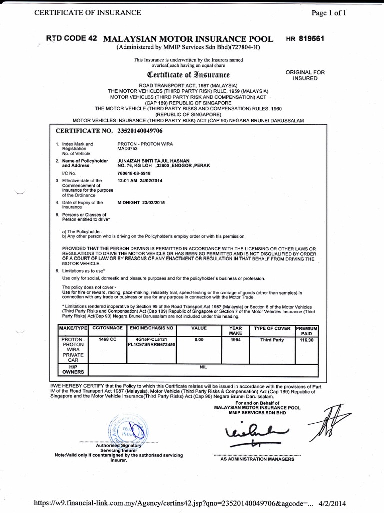 covernote insuran | Vehicle Insurance | Insurance