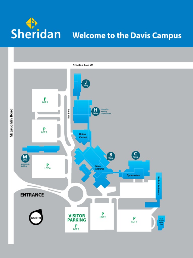 Sheridan Davis Campus Map | PDF