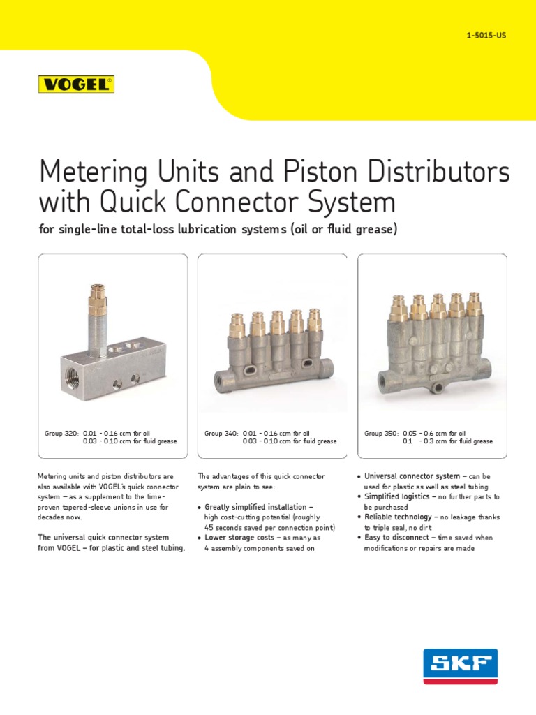 Metering Units and Piston Distributors | Mechanical Engineering | Nature