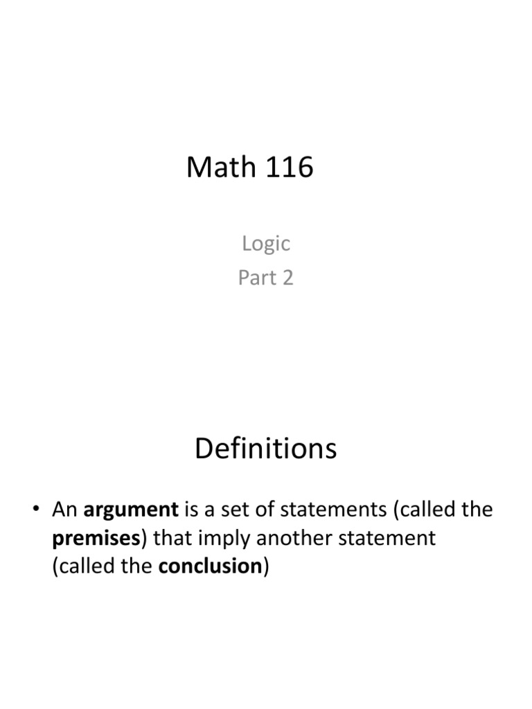 Contemporary College Maths Logic II Euler Diagrams | PDF | Validity | Argument