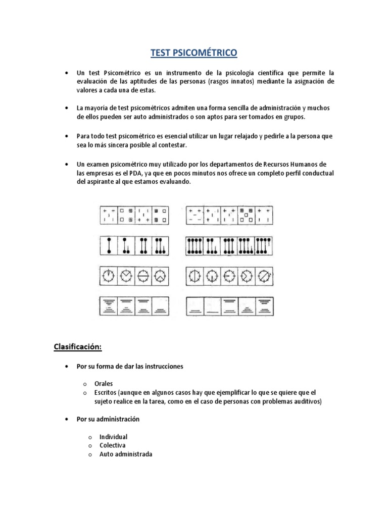 Test Psicométrico y Proyectivo | Grafología | Ciencia cognitiva