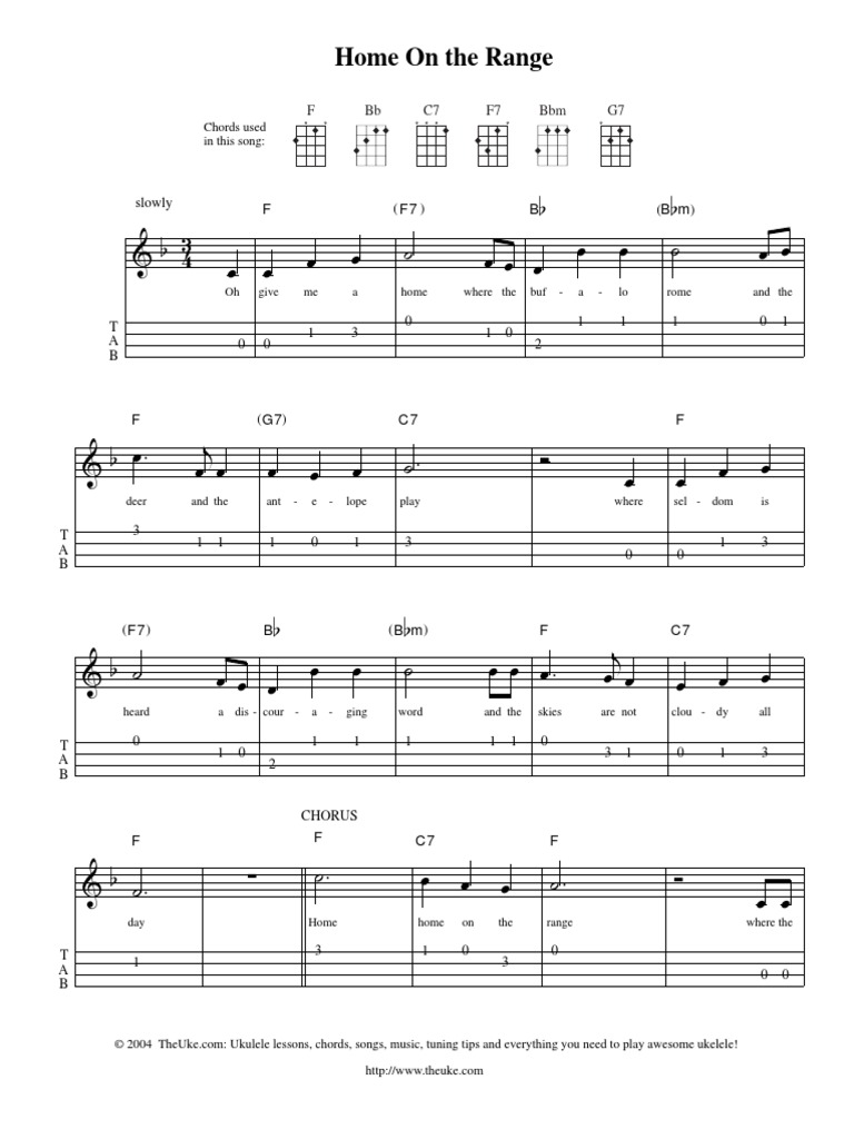 Home On The Range | PDF