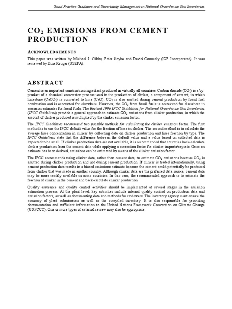 3 1 Cement Production | PDF