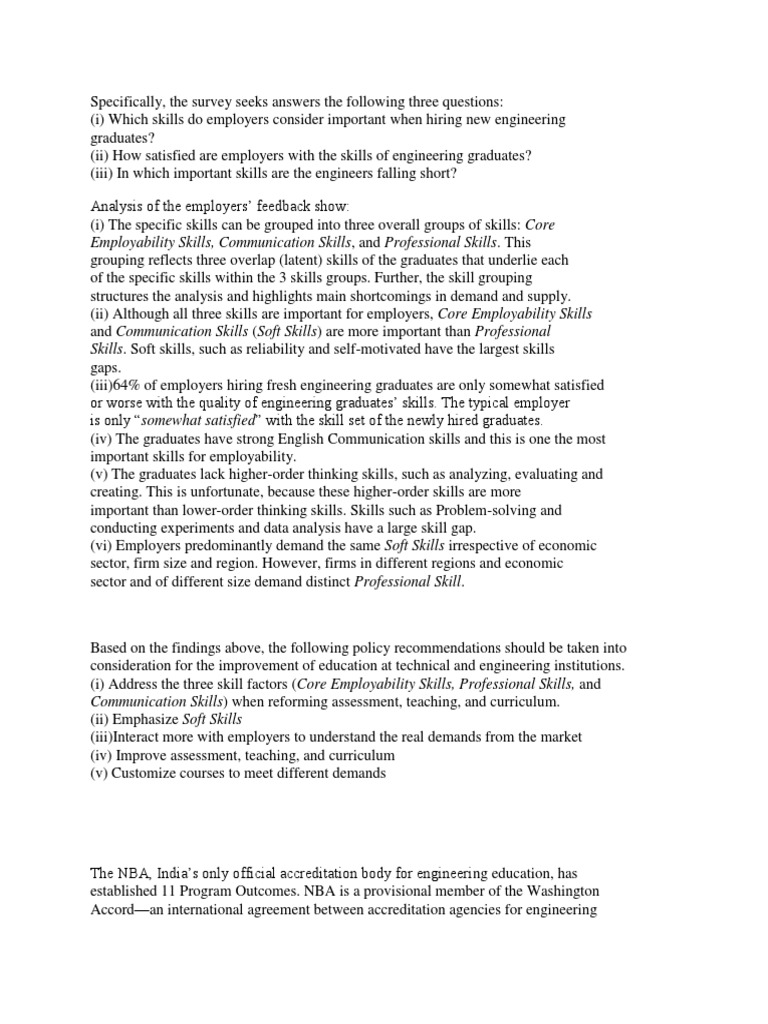 Summary World | PDF | Engineering | Curriculum