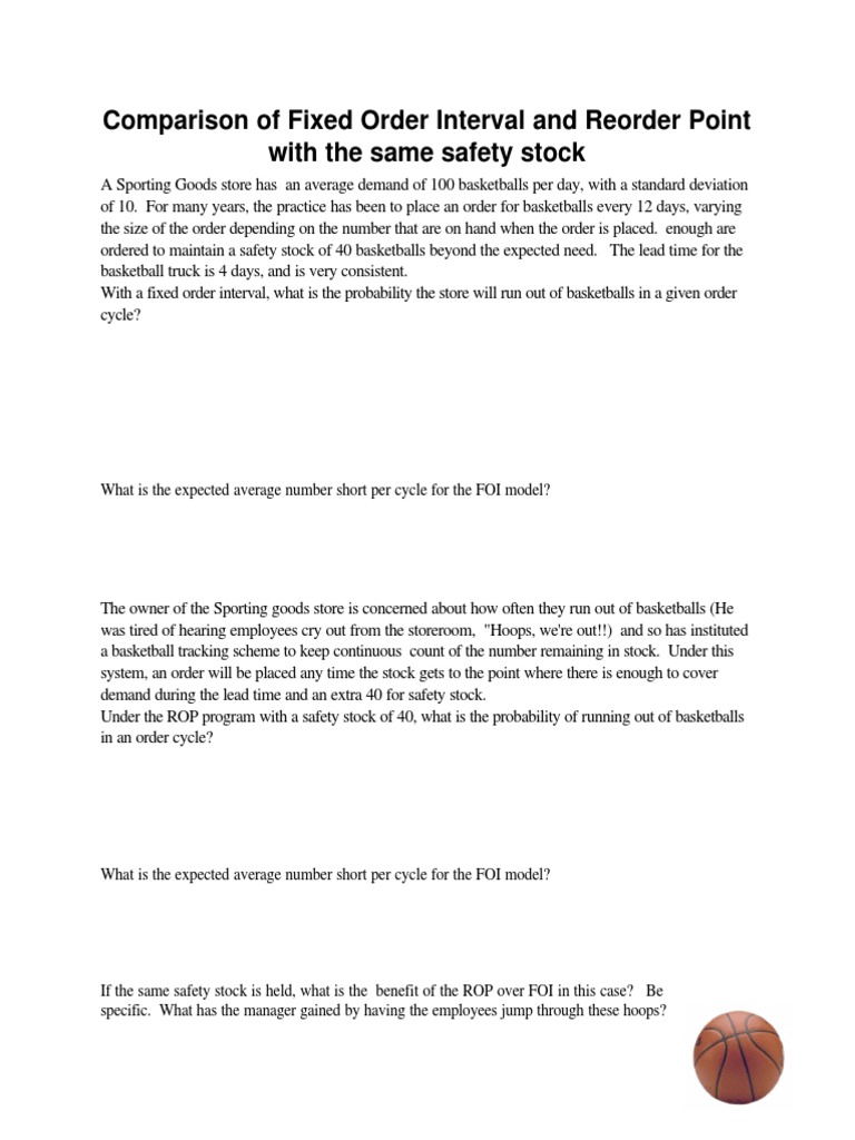Sporting Goods Inventory Strategy | PDF