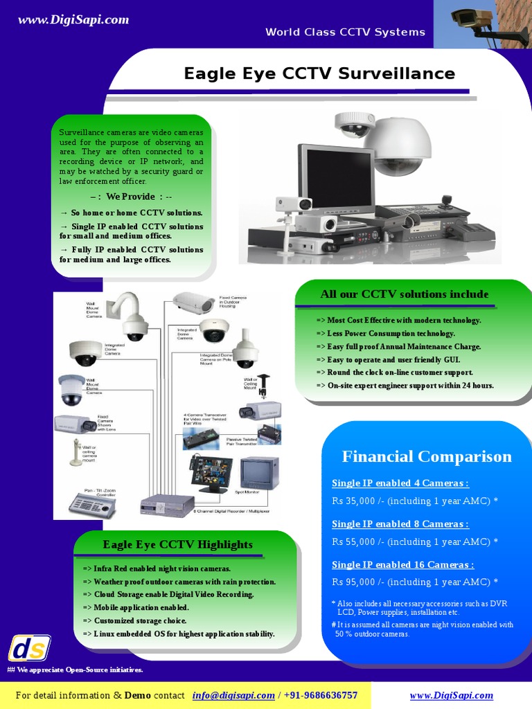 Eagle Eye at A Glance | PDF | Closed Circuit Television | Surveillance