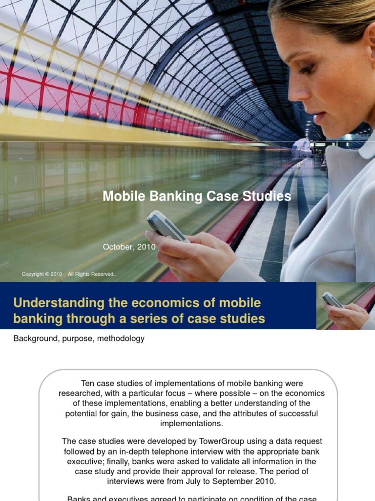 Mobile Banking Case Studies 10-29-2010 | PDF | Short Message Service ...