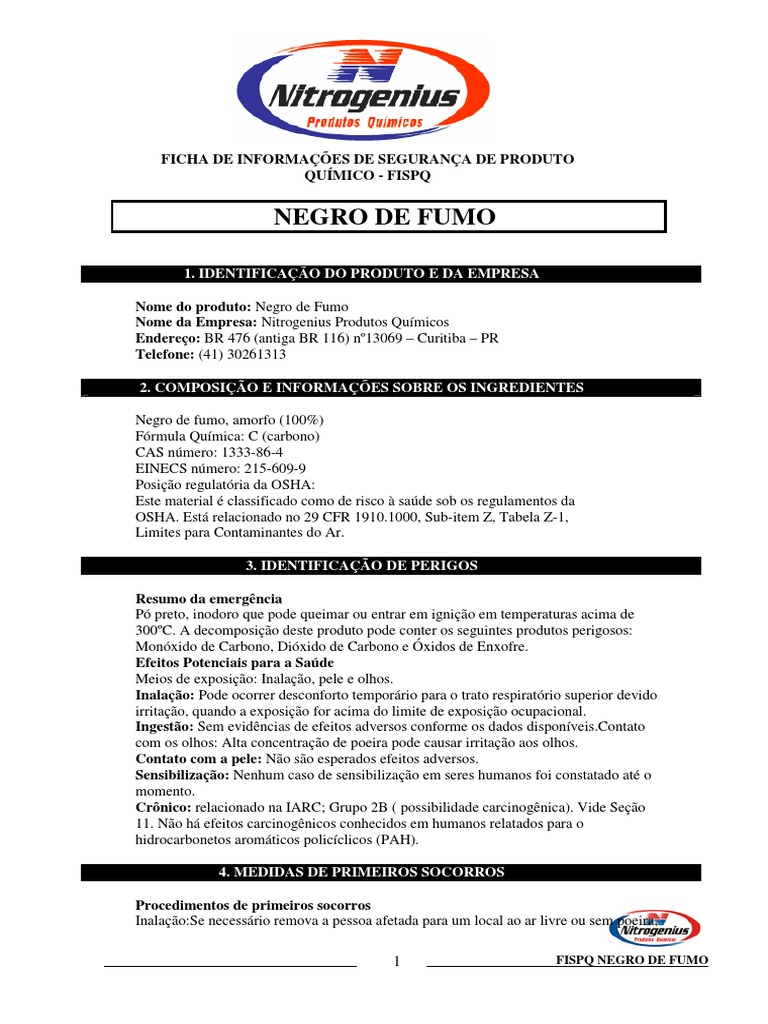 Negro de Fumo PDF | PDF | Combustão | Câncer