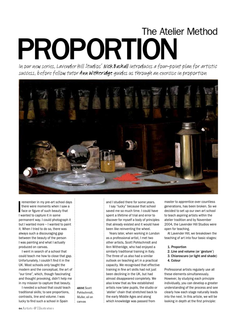 Proportion | PDF | Composition (Visual Arts) | Drawing