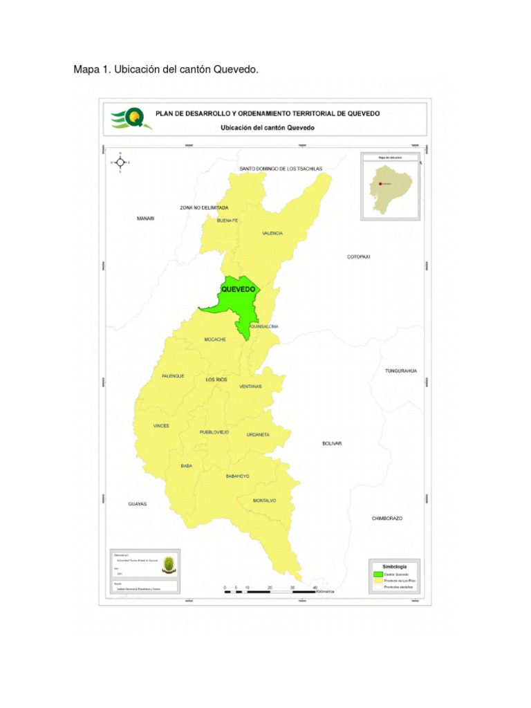 Mapa Quevedo | Suelo | Agua
