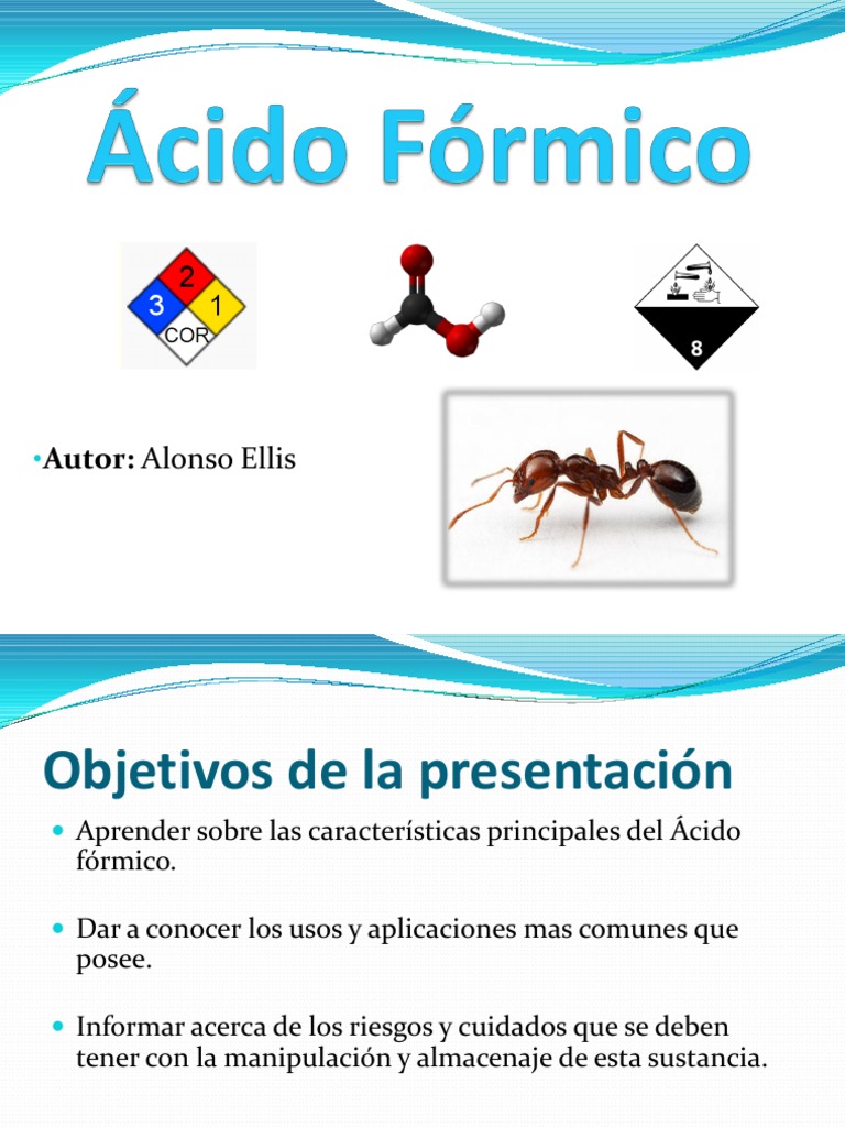 Ácido Formico | PDF | Quemar | Agua