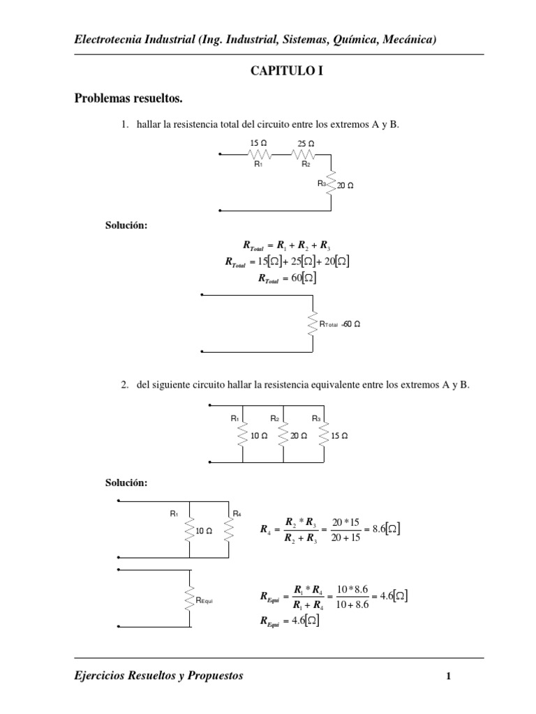 Ejercicios Electro | PDF | Transformador | Energia electrica