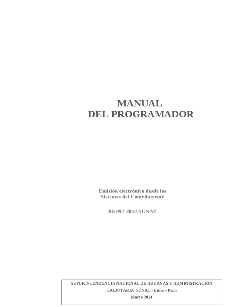Manual del Programador | PDF | Zip (formato de archivo) | Sistema operativo